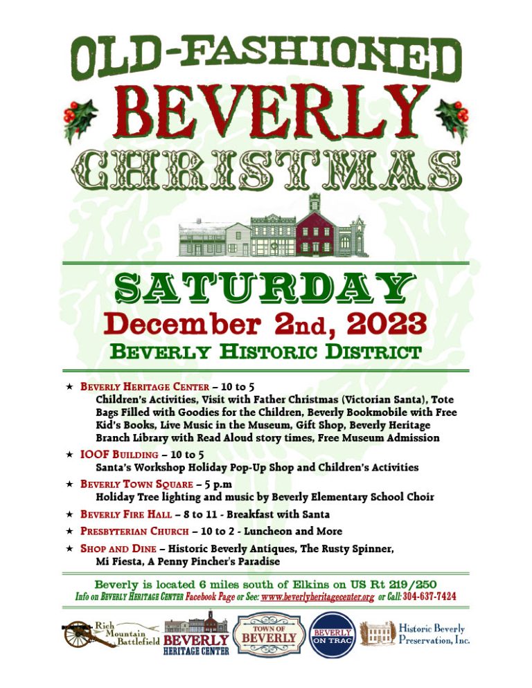 Beverly Old-Fashioned Christmas : Beverly Heritage Tourism
